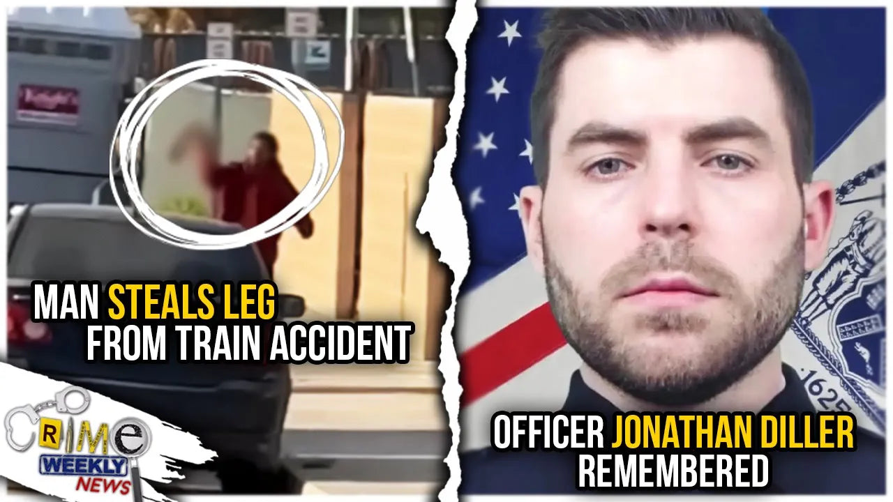 Crime Weekly News: Man Caught With Human Leg & Officer Jonathan Diller – Crime Weekly Podcast